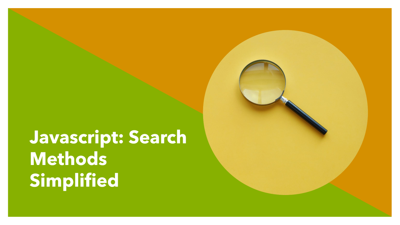 Javascript: String Search methods Javascript: String Search methods