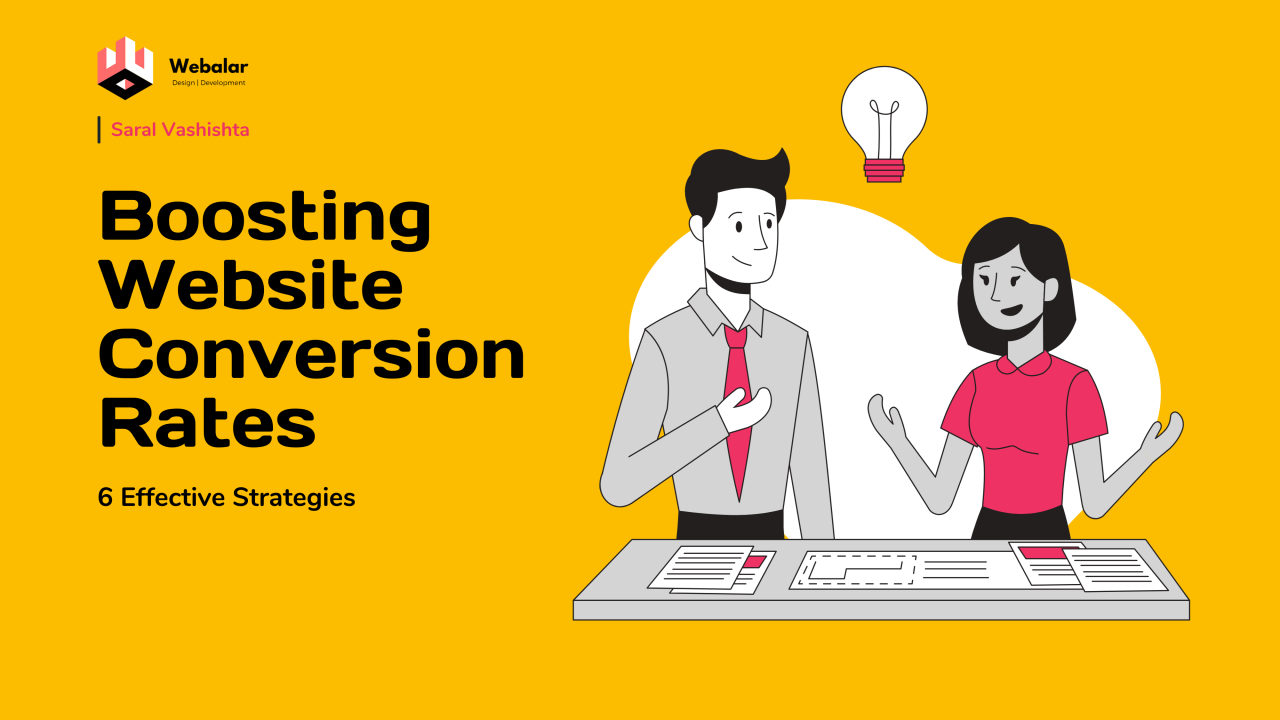 6 EFFECTIVE STRATEGIES FOR BOOSTING WEBSITE CONVERSION RATES 6 EFFECTIVE STRATEGIES FOR BOOSTING WEBSITE CONVERSION RATES