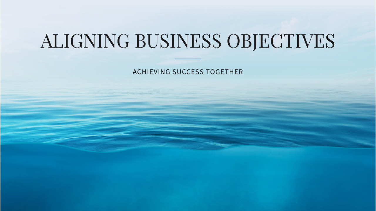 From Strategy to Execution: Aligning Business Objectives for Success From Strategy to Execution: Aligning Business Objectives for Success