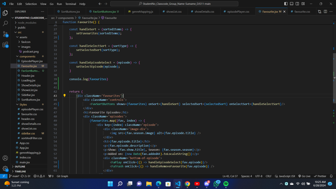Podcast Web application using React.js Podcast Web application using React.js