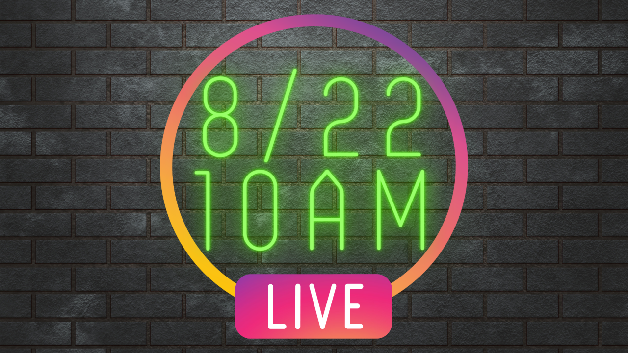 Exclusive Webinar Alert 8/22! Exclusive Webinar Alert 8/22!