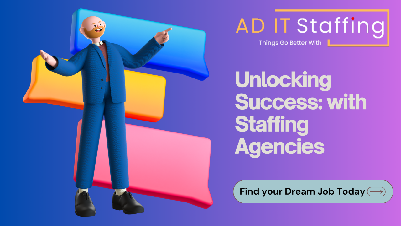 Unlocking success through strategic partnerships with AD IT Staffing! Unlocking success through strategic partnerships with AD IT Staffing!
