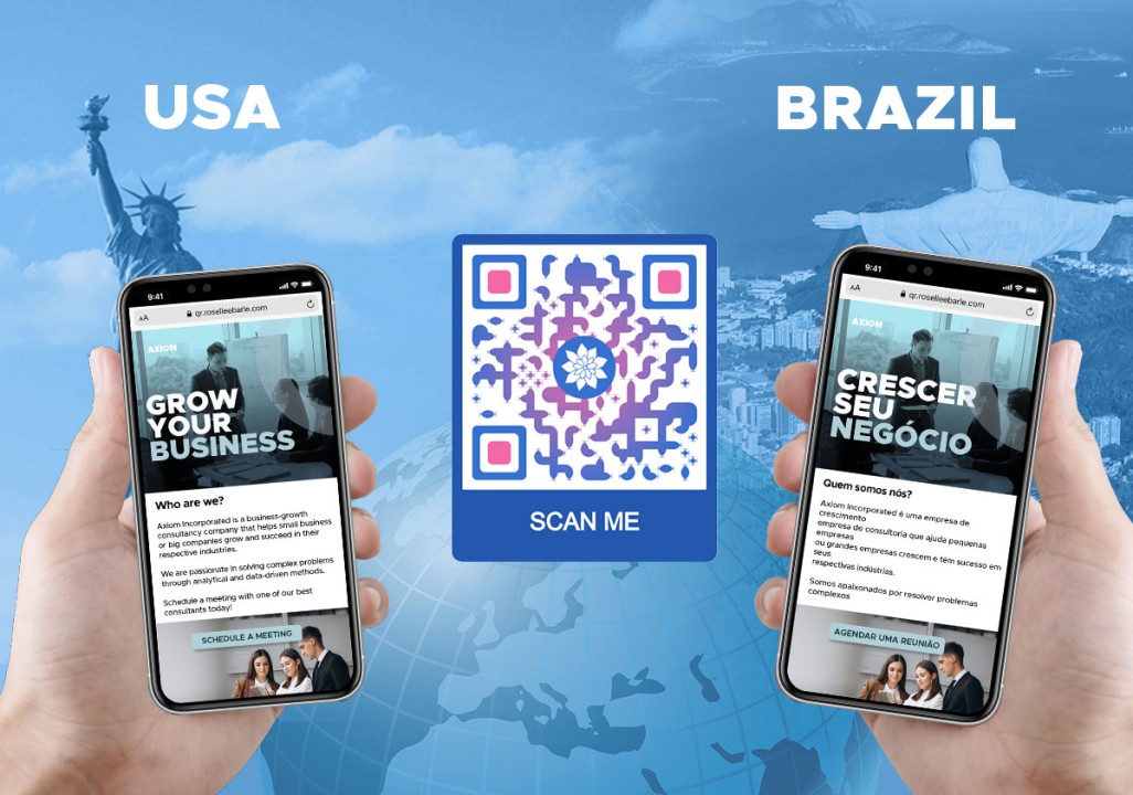 Multiple personalized links, one QR code. Multiple personalized links, one QR code.