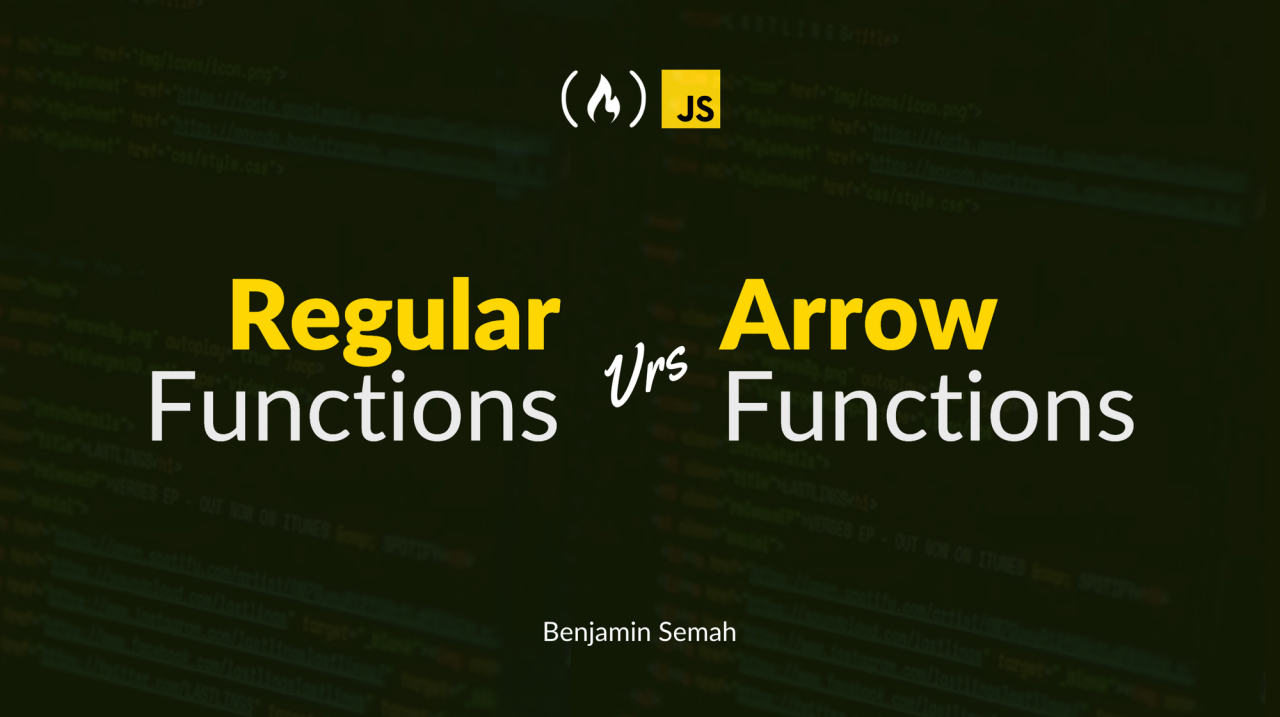 The Essentials of JavaScript Arrow Functions The Essentials of JavaScript Arrow Functions