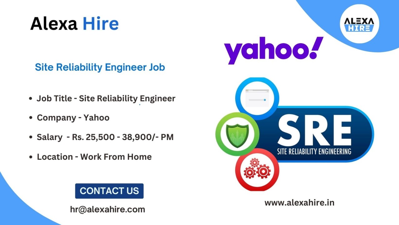 Yahoo Hiring Site Reliability Engineer Job| Apply Now Yahoo Hiring Site Reliability Engineer Job| Apply Now