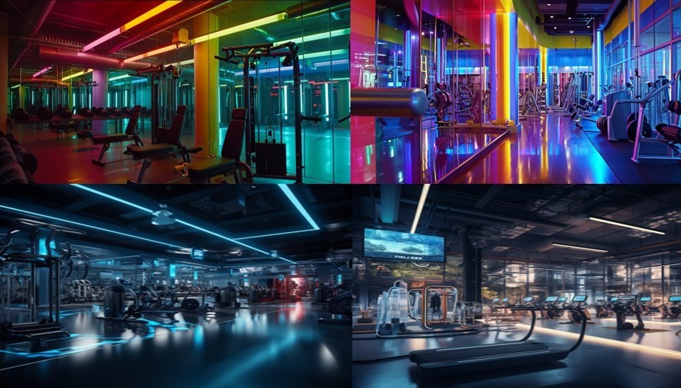 Gym Design Debate: Colorful Vibrant vs. Classic Black - Which Wins? Gym Design Debate: Colorful Vibrant vs. Classic Black - Which Wins?