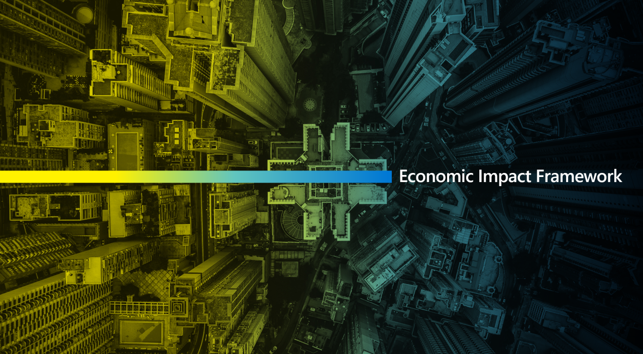 Economic Impact Framework: Driving efficiency and productivity during a ... Economic Impact Framework: Driving efficiency and productivity during a ...
