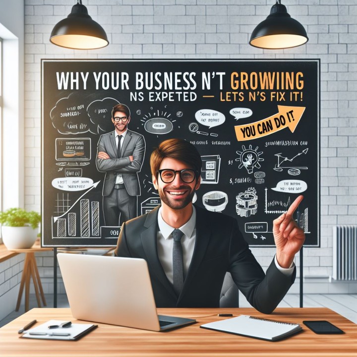 Why Your Business Isn't Growing as Expected – Let's Fix It! Why Your Business Isn't Growing as Expected – Let's Fix It!