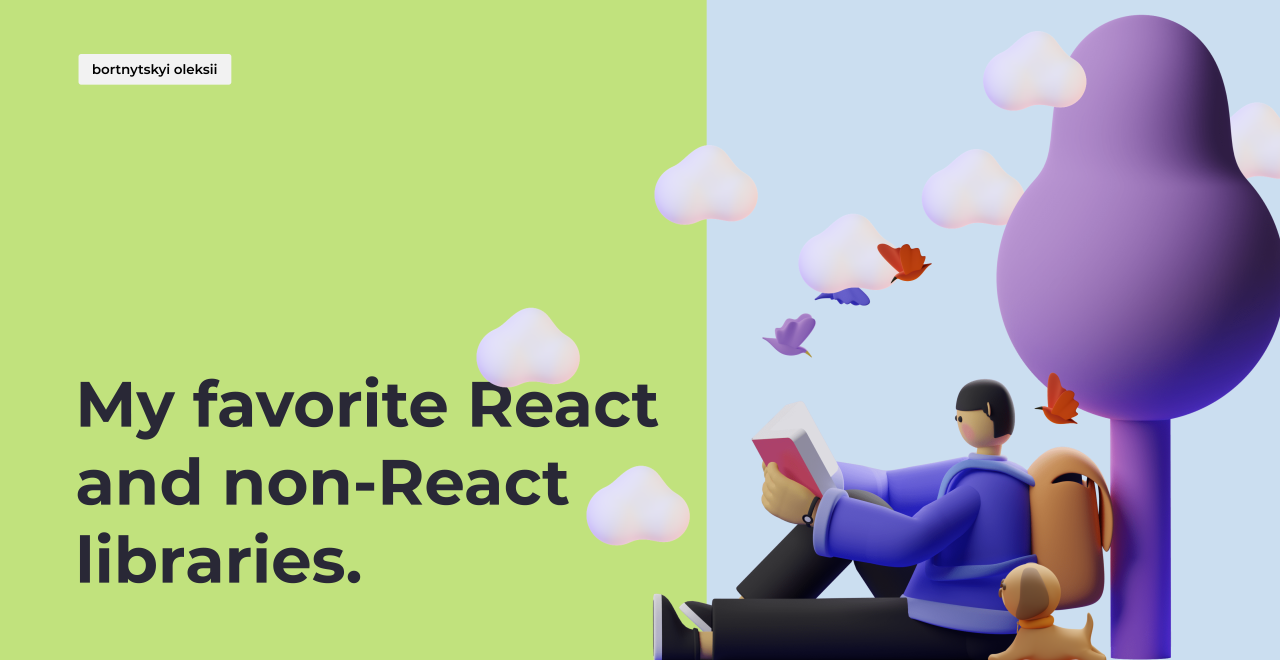 My favorite React and non-React libraries. My favorite React and non-React libraries.