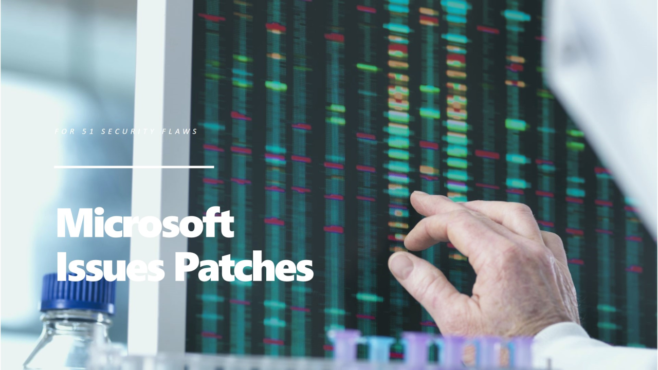Microsoft Issues Patches for 51 Security Flaws: What You Need to Know Microsoft Issues Patches for 51 Security Flaws: What You Need to Know