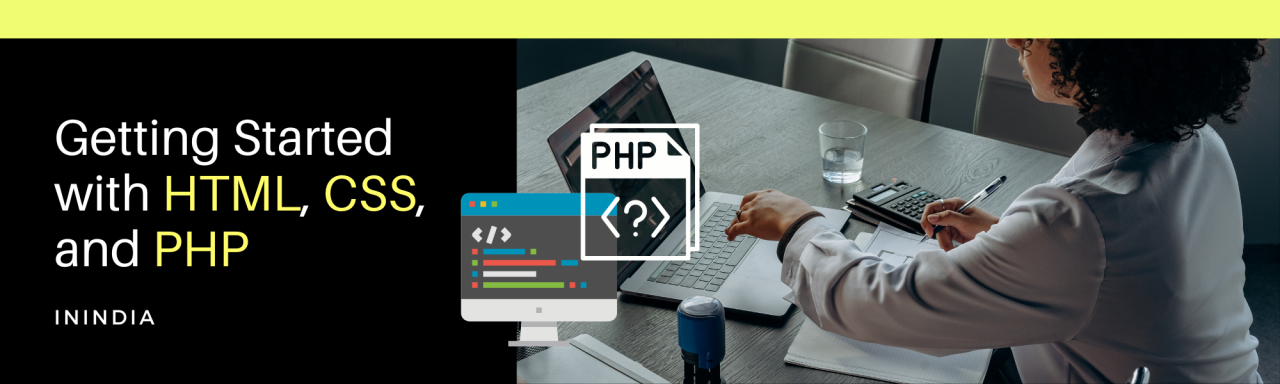 Getting Started with HTML, CSS, and PHP Getting Started with HTML, CSS, and PHP