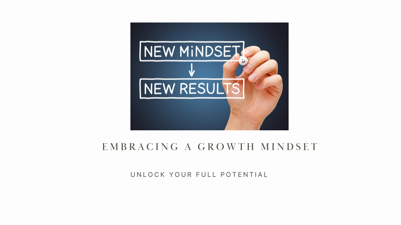 Embracing a Growth Mindset: Unlock Your Full Potential Embracing a Growth Mindset: Unlock Your Full Potential