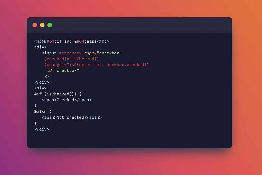 Angular 17; new control flow syntax Angular 17; new control flow syntax