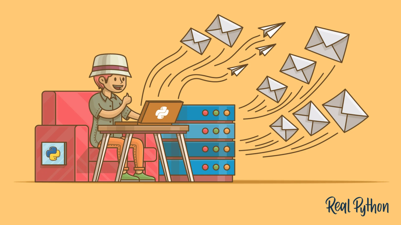 Sending email using python: Sending email using python: