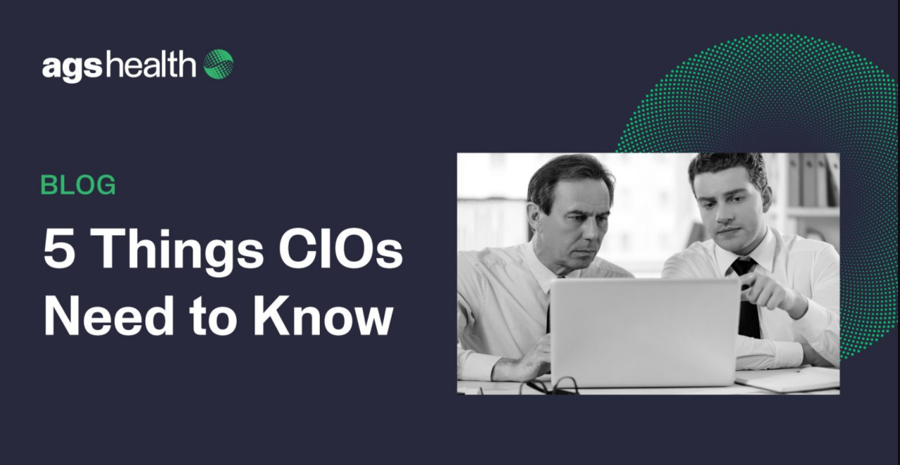 5 Things CIOs Need to Know 5 Things CIOs Need to Know