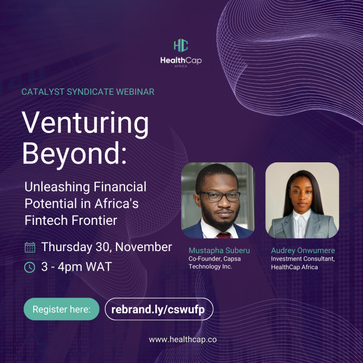 Webinar: Unleashing Financial Potential in Africa's Fintech Frontier Webinar: Unleashing Financial Potential in Africa's Fintech Frontier