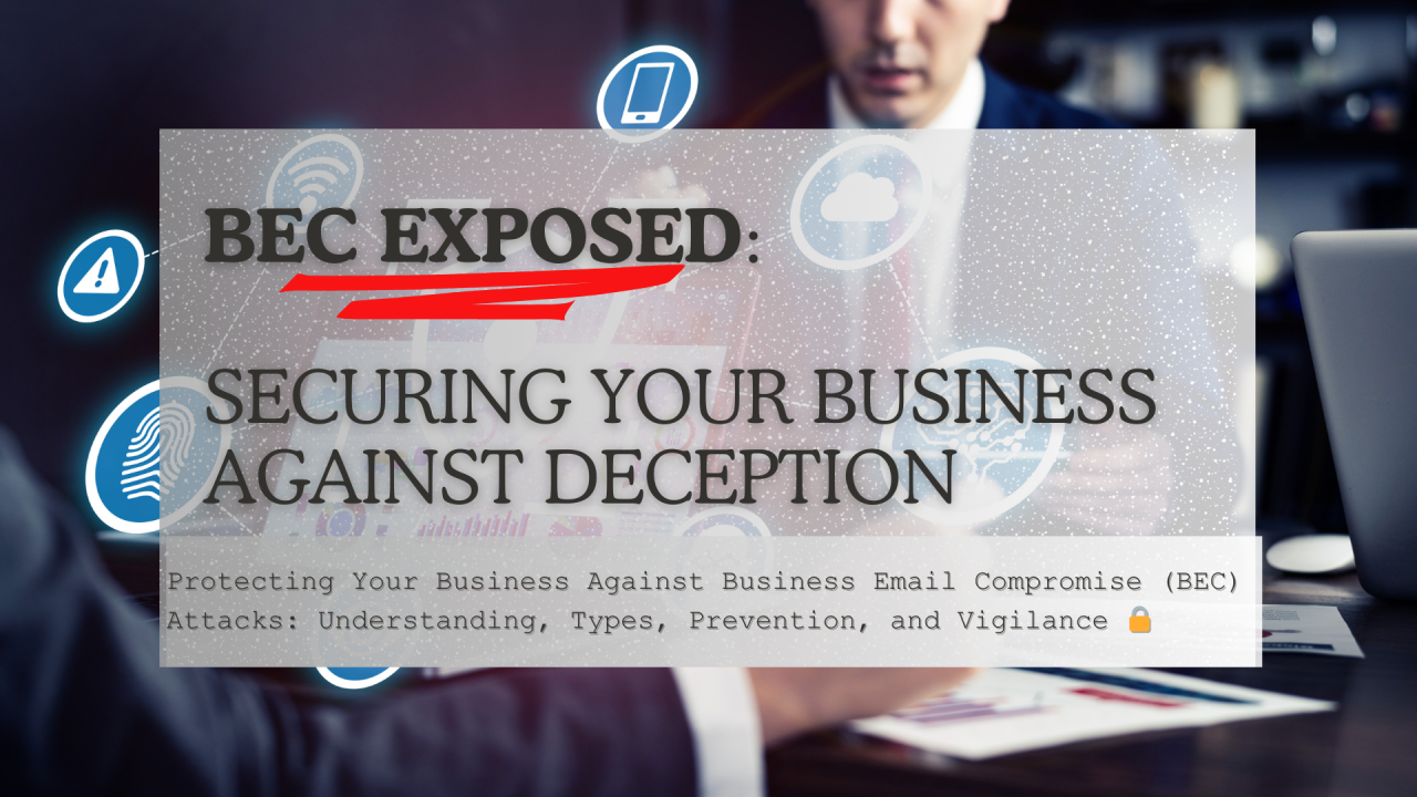 Securing Your Business Against Deception Securing Your Business Against Deception