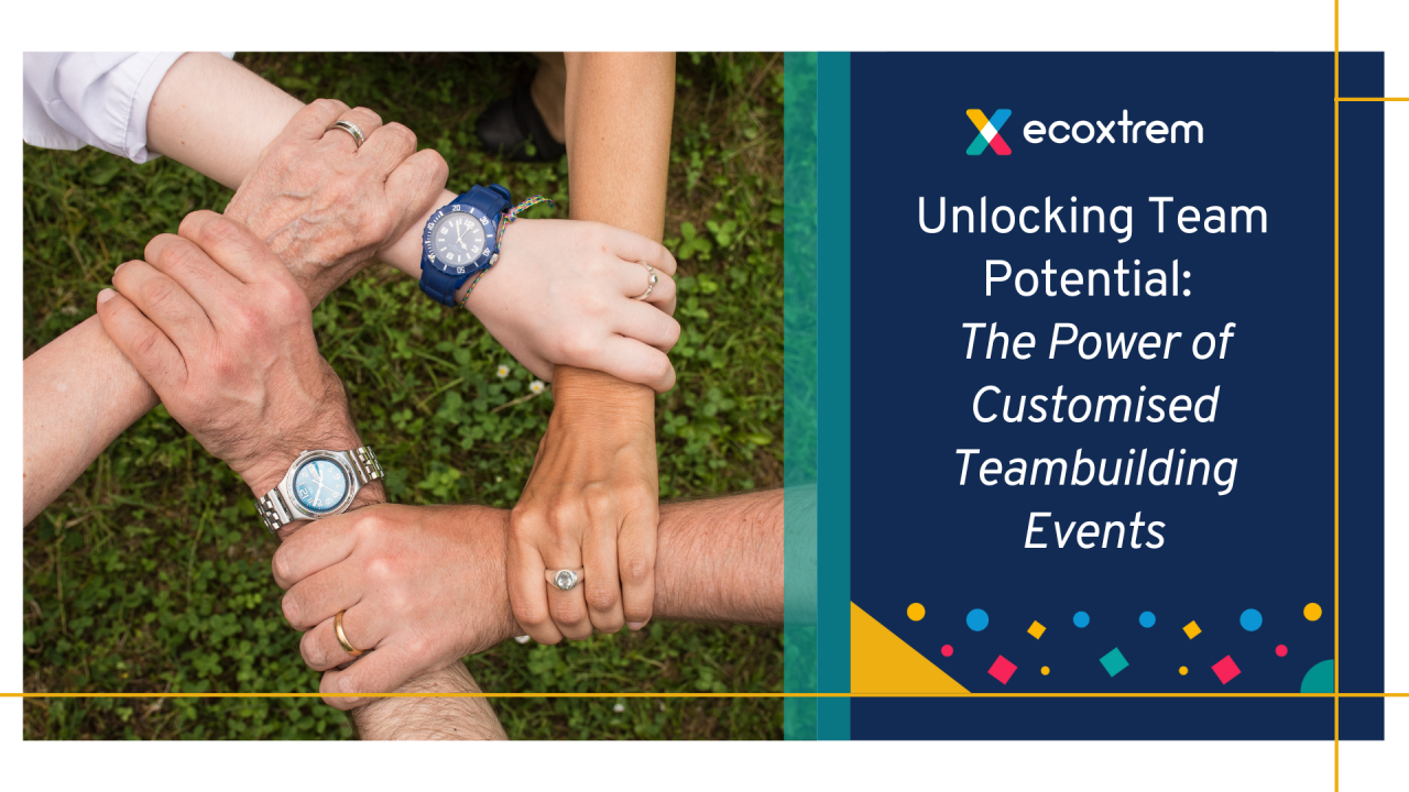 Unlocking Team Potential: The Power of Customised Teambuilding Events Unlocking Team Potential: The Power of Customised Teambuilding Events