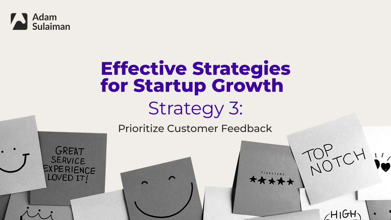 Strategy3: Prioritize Customer Feedback Strategy3: Prioritize Customer Feedback