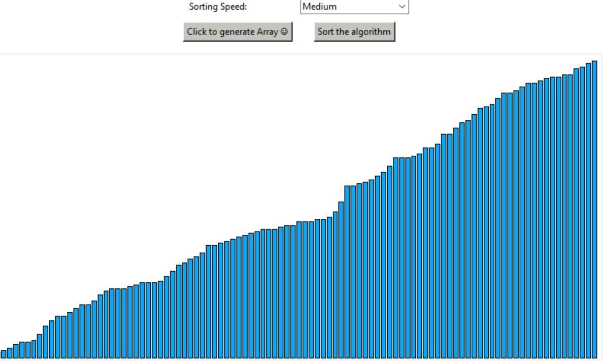 Sorting Algorithm Visualizer Sorting Algorithm Visualizer