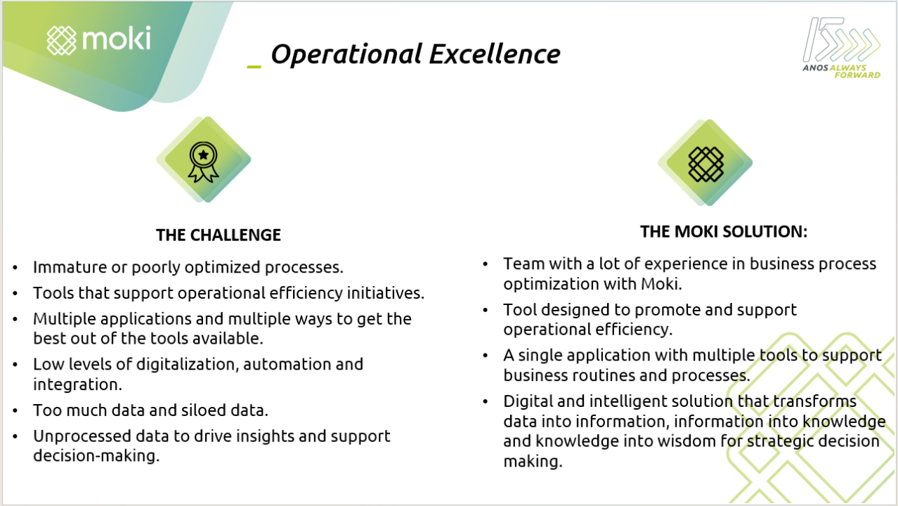 Meeting the Challenge of Achieving Operational Excellence Meeting the Challenge of Achieving Operational Excellence