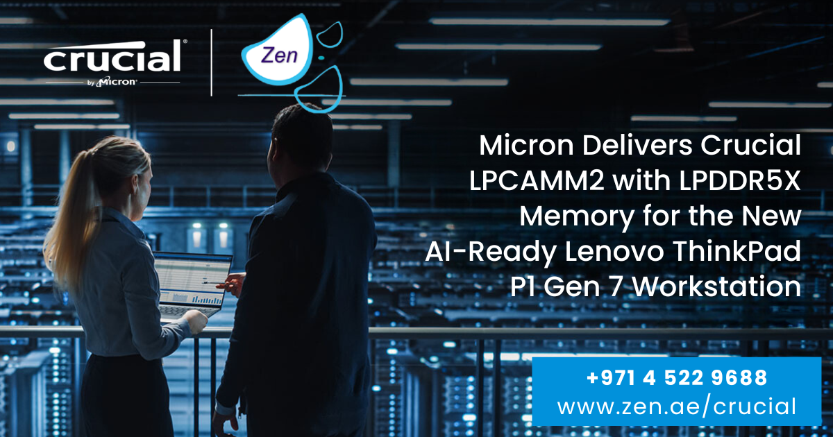 Micron Delivers Crucial LPCAMM2 with LPDDR5X Memory for the New AI ... Micron Delivers Crucial LPCAMM2 with LPDDR5X Memory for the New AI ...