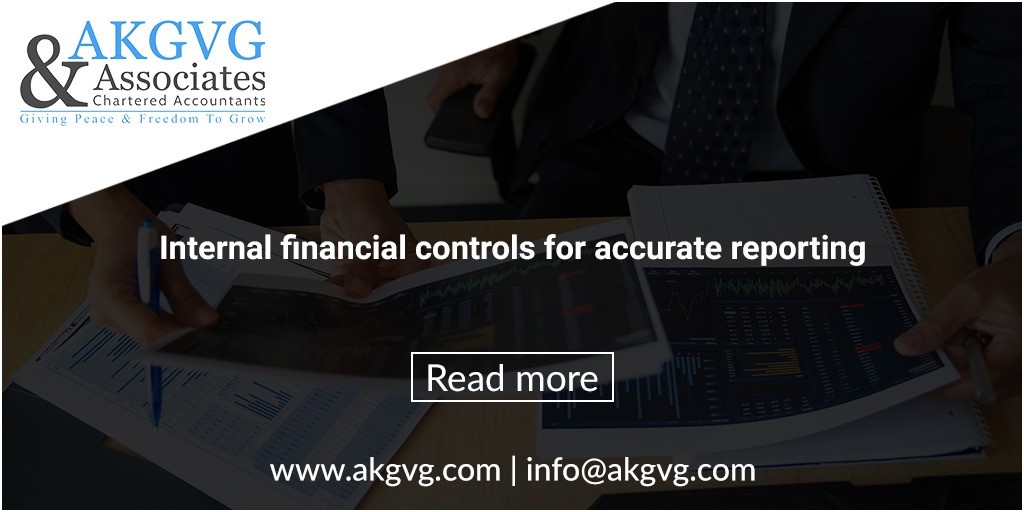 Internal financial controls for accurate reporting Internal financial controls for accurate reporting