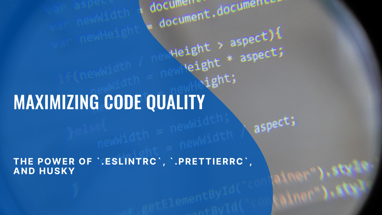 Maximizing Code Quality and Consistency: The Power of `.eslintrc ... Maximizing Code Quality and Consistency: The Power of `.eslintrc ...