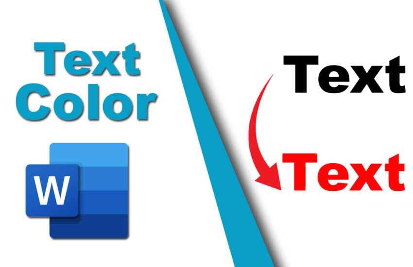 How to change text color in word with custom color How to change text color in word with custom color