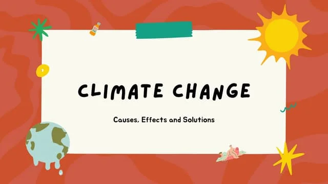 The Impact of Climate Change on Our Daily Lives The Impact of Climate Change on Our Daily Lives