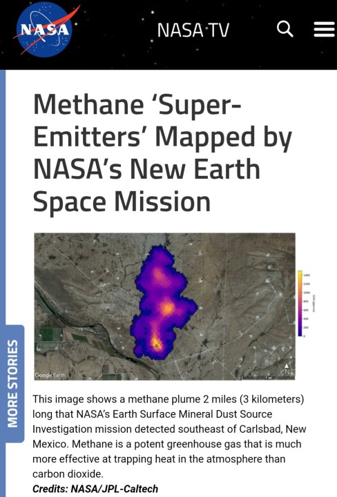 BEST PRACTICES IN COSMIC DETECTION OF METHANE GREENHOUSE GAS EMITTERS! BEST PRACTICES IN COSMIC DETECTION OF METHANE GREENHOUSE GAS EMITTERS!