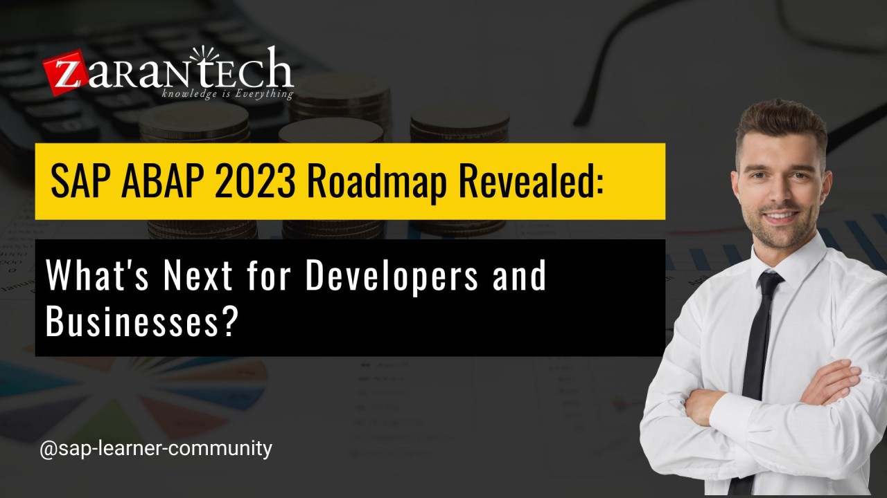SAP ABAP 2023 Roadmap Revealed: What's Next for Developers and Businesses? SAP ABAP 2023 Roadmap Revealed: What's Next for Developers and Businesses?