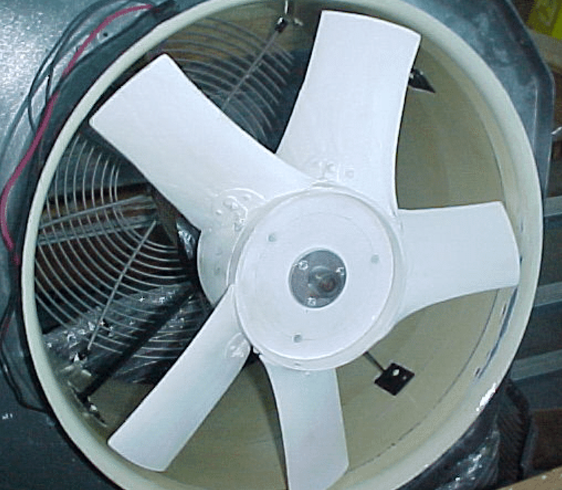 Uneven blade spacing in cooling fans Uneven blade spacing in cooling fans