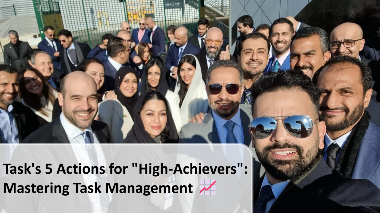 Task's 5 Actions for Task's 5 Actions for