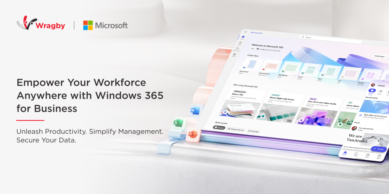 Empower Your Workforce Anywhere with Windows 365 for Business Empower Your Workforce Anywhere with Windows 365 for Business