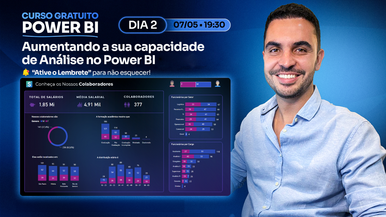 Aumente sua Capacidade de Análise no Power BI Aumente sua Capacidade de Análise no Power BI