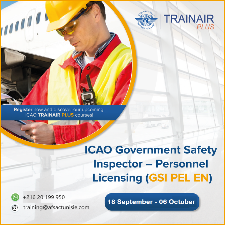 ICAO Government Safety Inspector – Personnel Licensing (GSI PEL EN) ICAO Government Safety Inspector – Personnel Licensing (GSI PEL EN)
