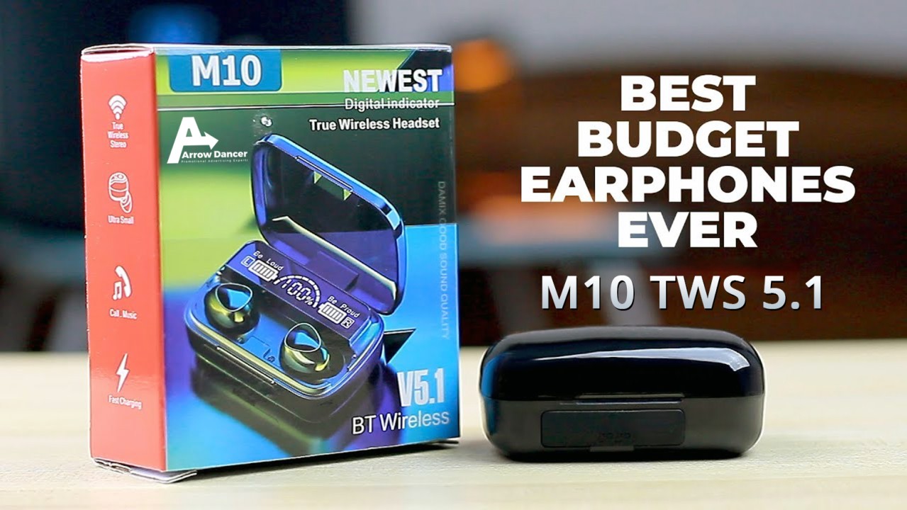 M10 Wireless Earbuds Bluetooth 5.1 TWS with 2200mAh Power Bank Charging ... M10 Wireless Earbuds Bluetooth 5.1 TWS with 2200mAh Power Bank Charging ...