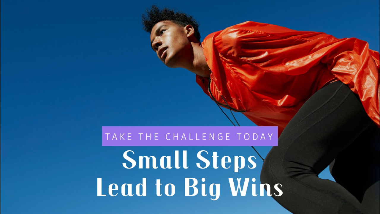 Embrace the Power of Small Steps for Big Achievements Embrace the Power of Small Steps for Big Achievements