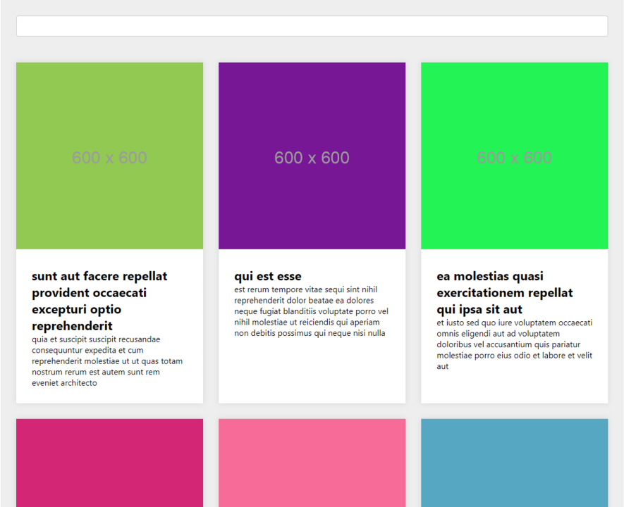 A project to learn React Basics A project to learn React Basics