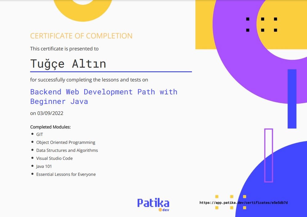 Backend Web Development Path with Beginner Java Backend Web Development Path with Beginner Java