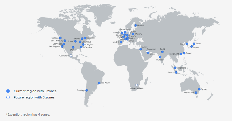 Zone, Region, and Multi-Region in GCP Zone, Region, and Multi-Region in GCP