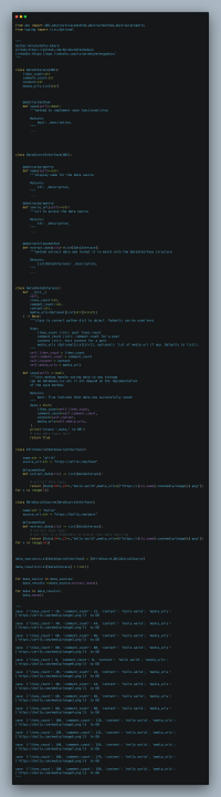 Using Typescript pattern in Python code. Using Typescript pattern in Python code.