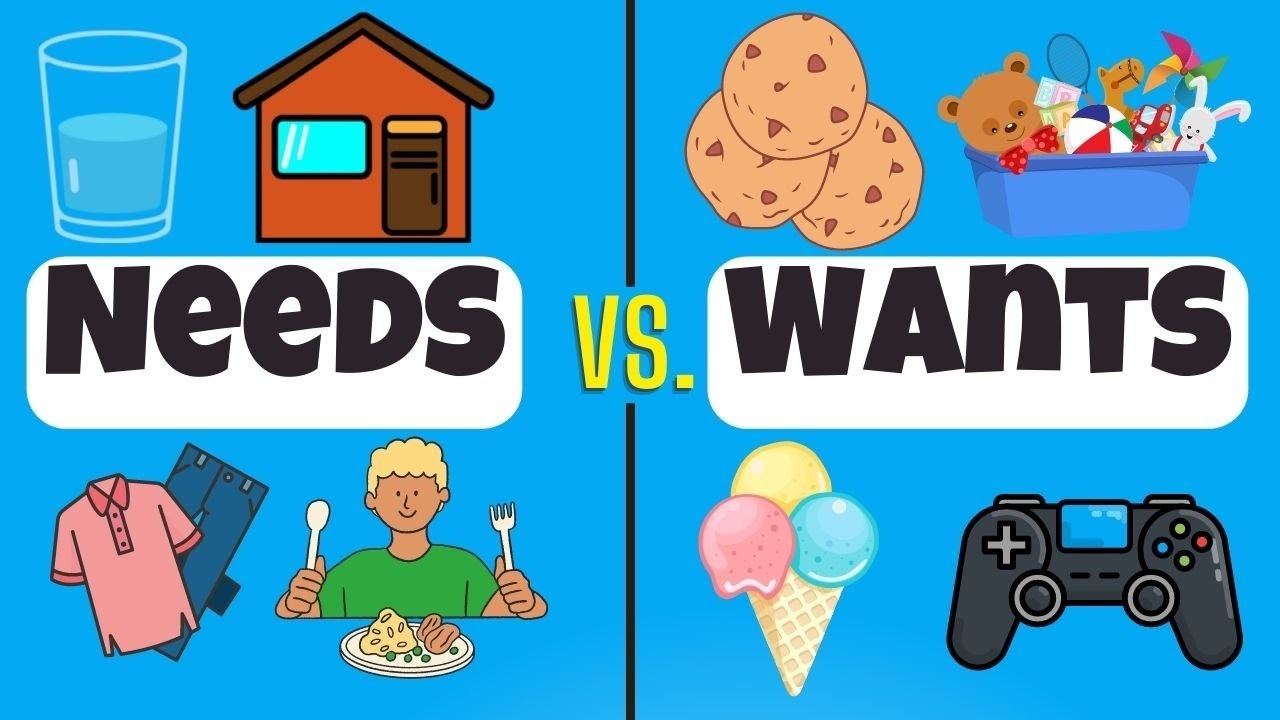 Wants And Needs Clipart Wants And Needs Clipart