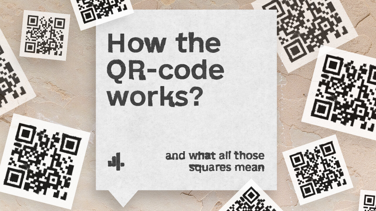 The anatomy of a QR code The anatomy of a QR code