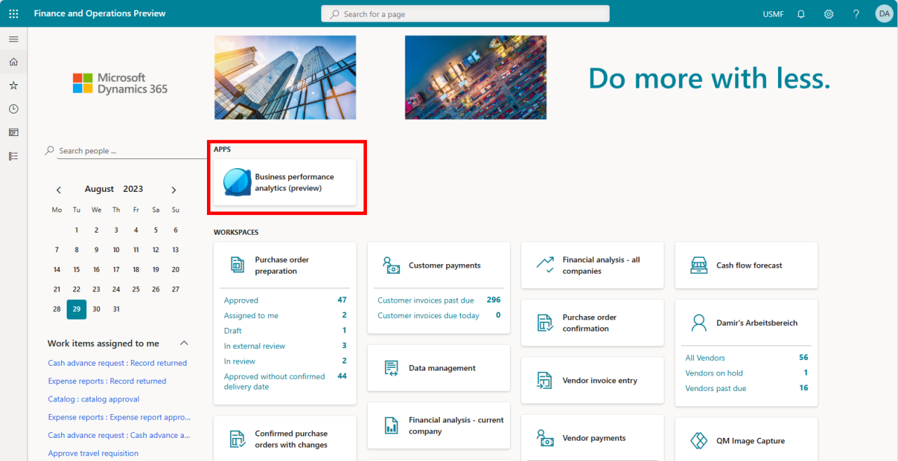 Business Performance Analytics - A New Member of the D365 Finance and ... Business Performance Analytics - A New Member of the D365 Finance and ...