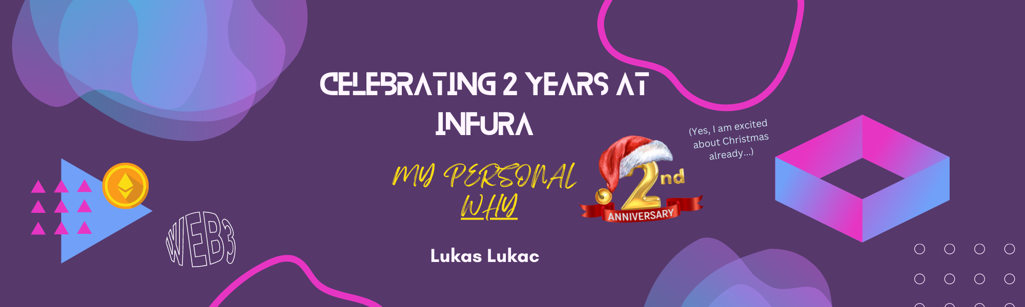 Celebrating 2 years at Infura - Why I build Web3 Celebrating 2 years at Infura - Why I build Web3
