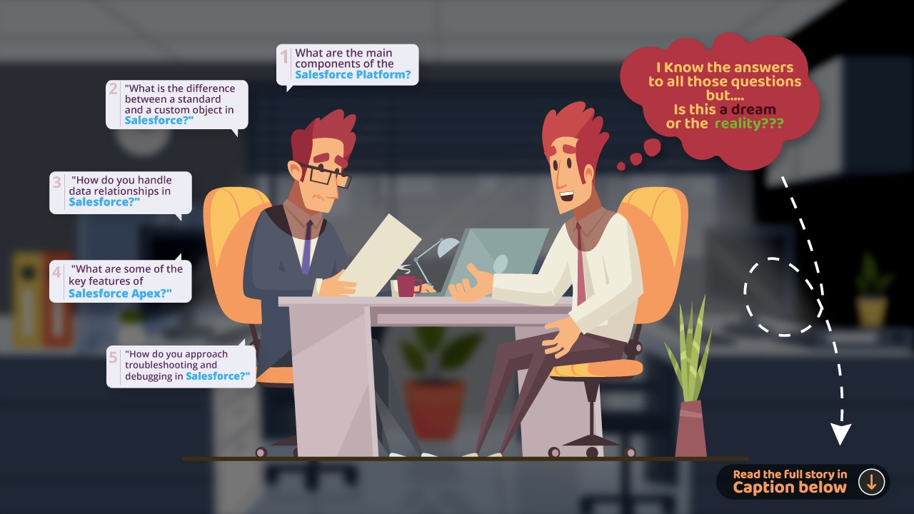 Short Story : The Salesforce Developer's Dream Short Story : The Salesforce Developer's Dream