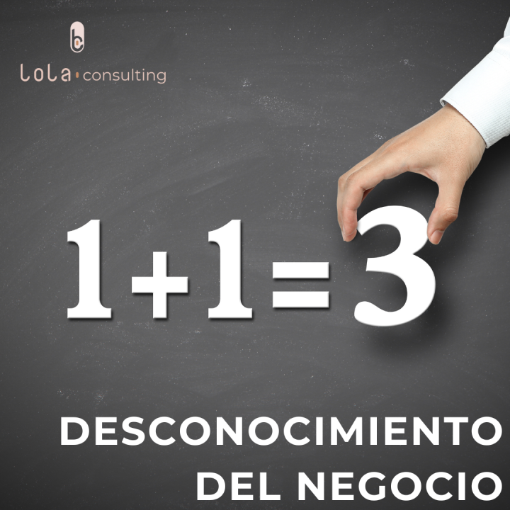 Desconocimiento del negocio Desconocimiento del negocio