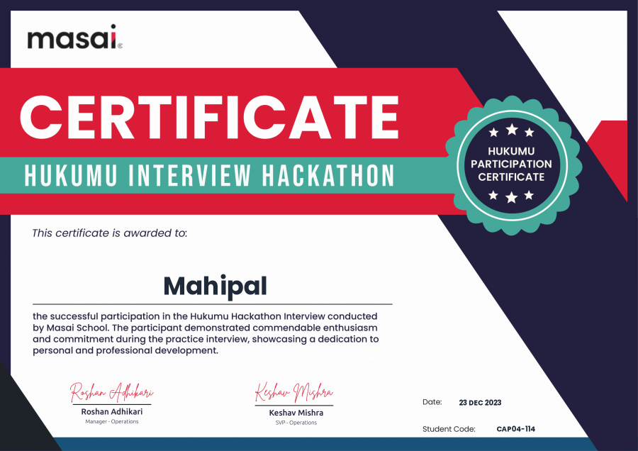 Certificate Certificate